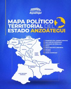 Geografía - Gobernacion del Estado Anzoategui